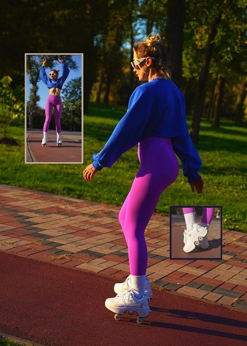 Roller Skate Shoes 2 in 1 | Kick Speed from 105 USD (FREE SHIPPING)