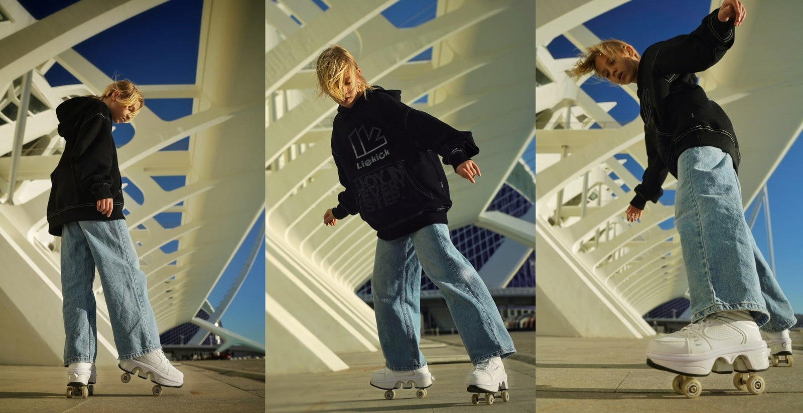 liekick® | Innovative 2 in 1 Roller Skate Shoes!